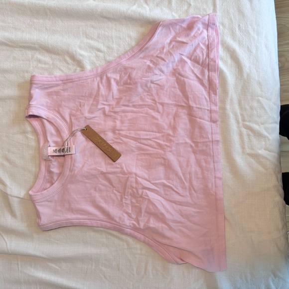 SKIMS | Tops | Nwt Skims Cherry Blossom Boyfriend Crop Tank | Poshmark